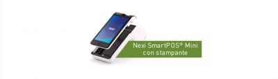 Nexi SmartPOS® Mini WiFi + 3g con stampante integrata | CRVolterra